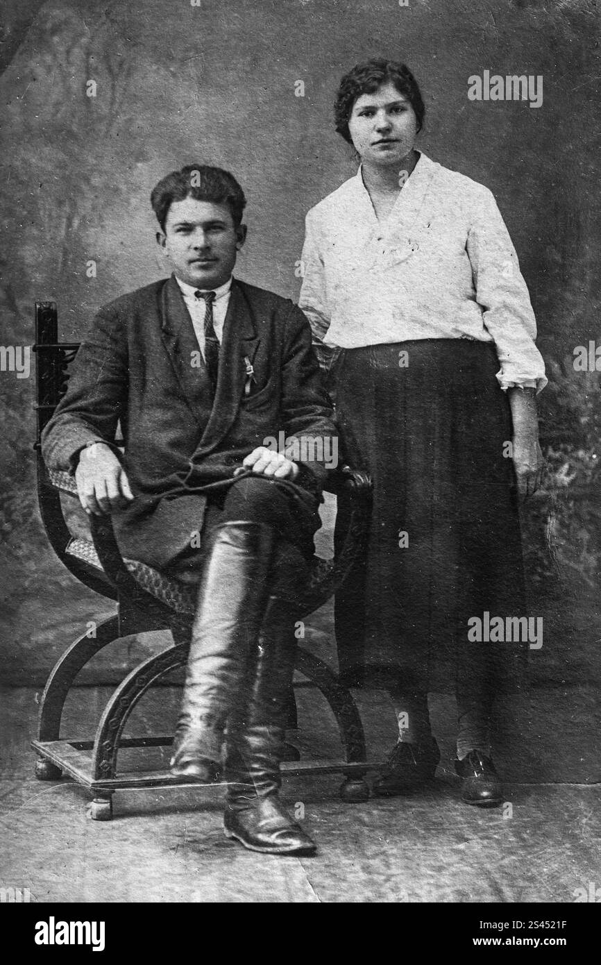 Historic family time Black and White Stock Photos & Images - Alamy