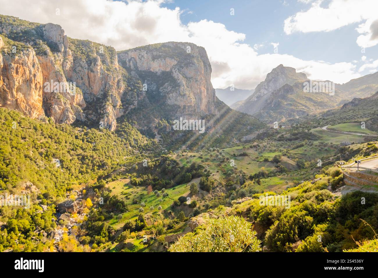 Beautiful Waterfalls Akchour in Chefchaouen, Morocco, North Africa ...