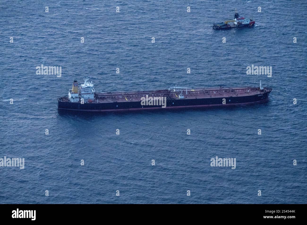 10 January 2025, Mecklenburg-Western Pomerania, ---: View of the ...