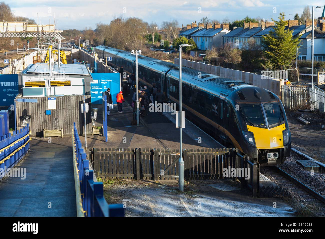 Stockton railway station hi-res stock photography and images - Alamy