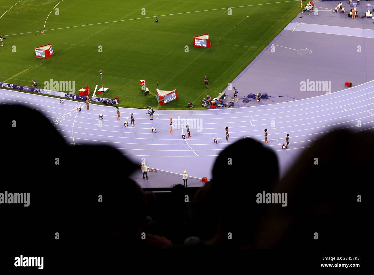 General views of the Paris 2024 Olympics taken from a fans perspective ...