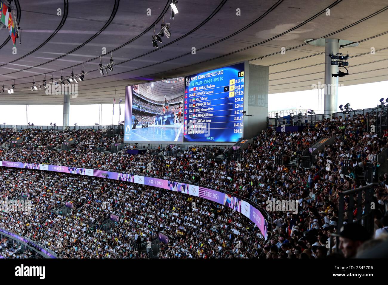 General views of the Paris 2024 Olympics taken from a fans perspective ...