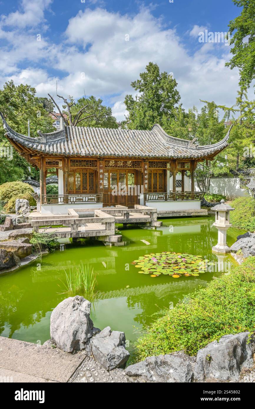 Chinesischer Garten, Qingyin Garten der schönen Melodie ...