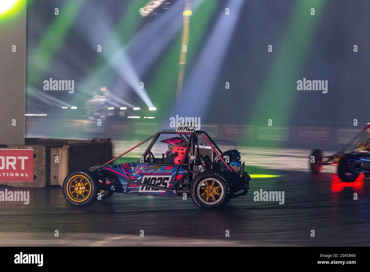 Birmingham, UK. 10th Jan, 2025. Live Action Arena at the Autosport ...