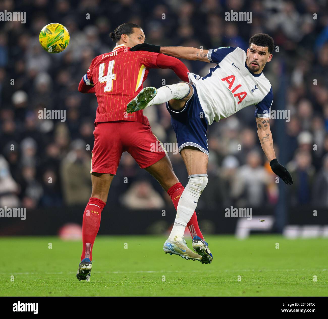 London, UK. 08th Jan, 2025. Tottenham Hotspur v Liverpool - Carabao Cup ...
