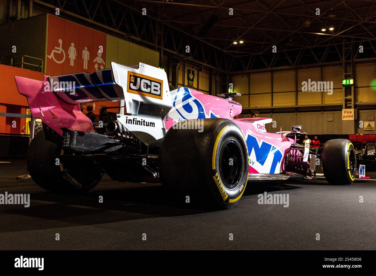 Birmingham, UK. 10th Jan, 2025. Racing Point F1 car at Autosport ...