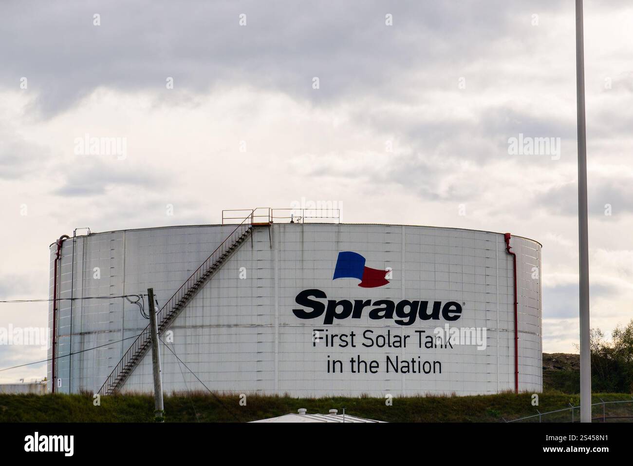 South Portland, ME - Oct. 15, 2024: Sprague Energy invested in the ...