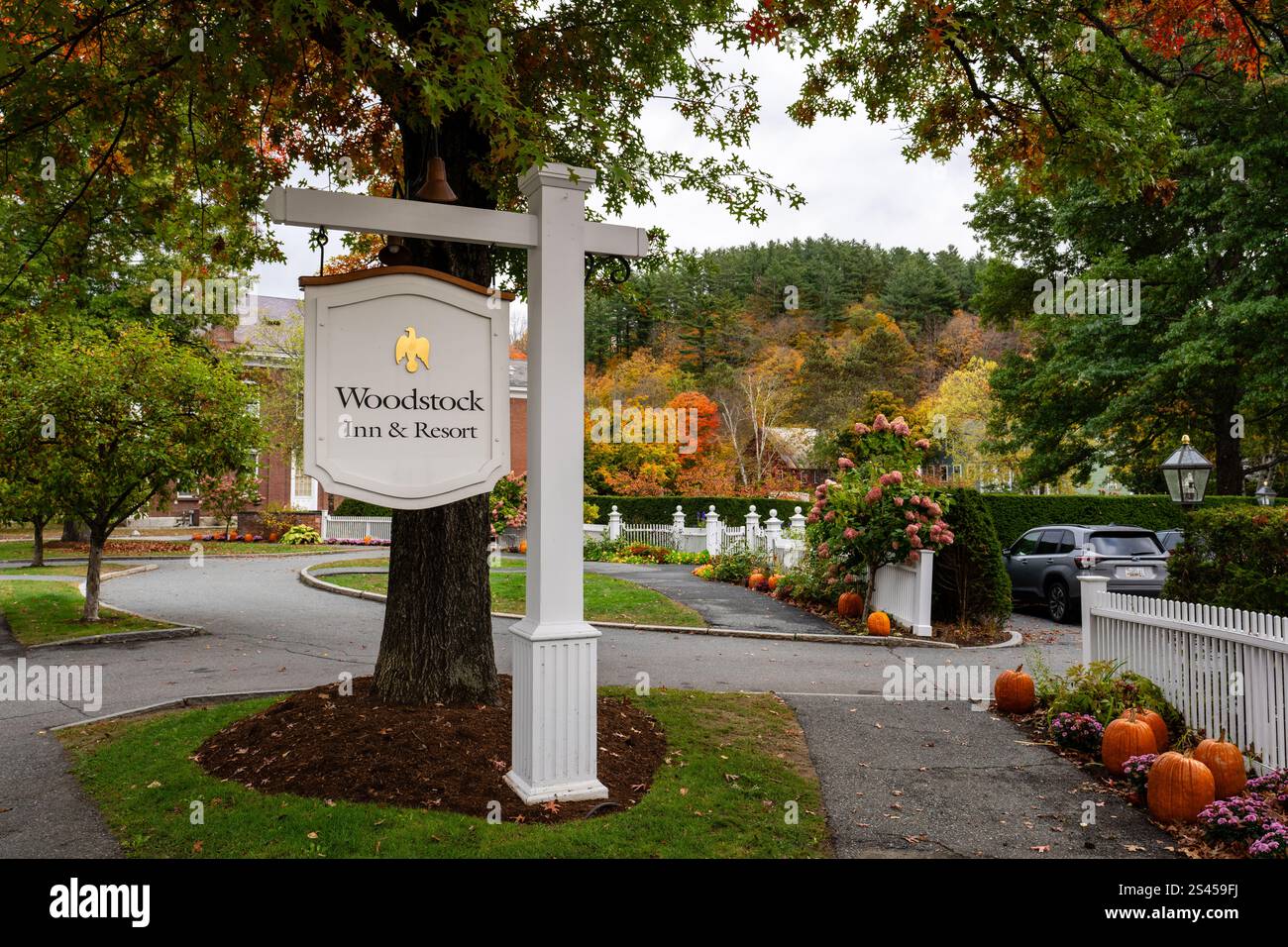 Woodstock inn vermont golf hi-res stock photography and images - Alamy