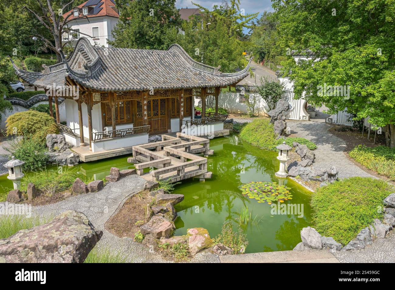 Chinesischer Garten, Qingyin Garten der schönen Melodie ...