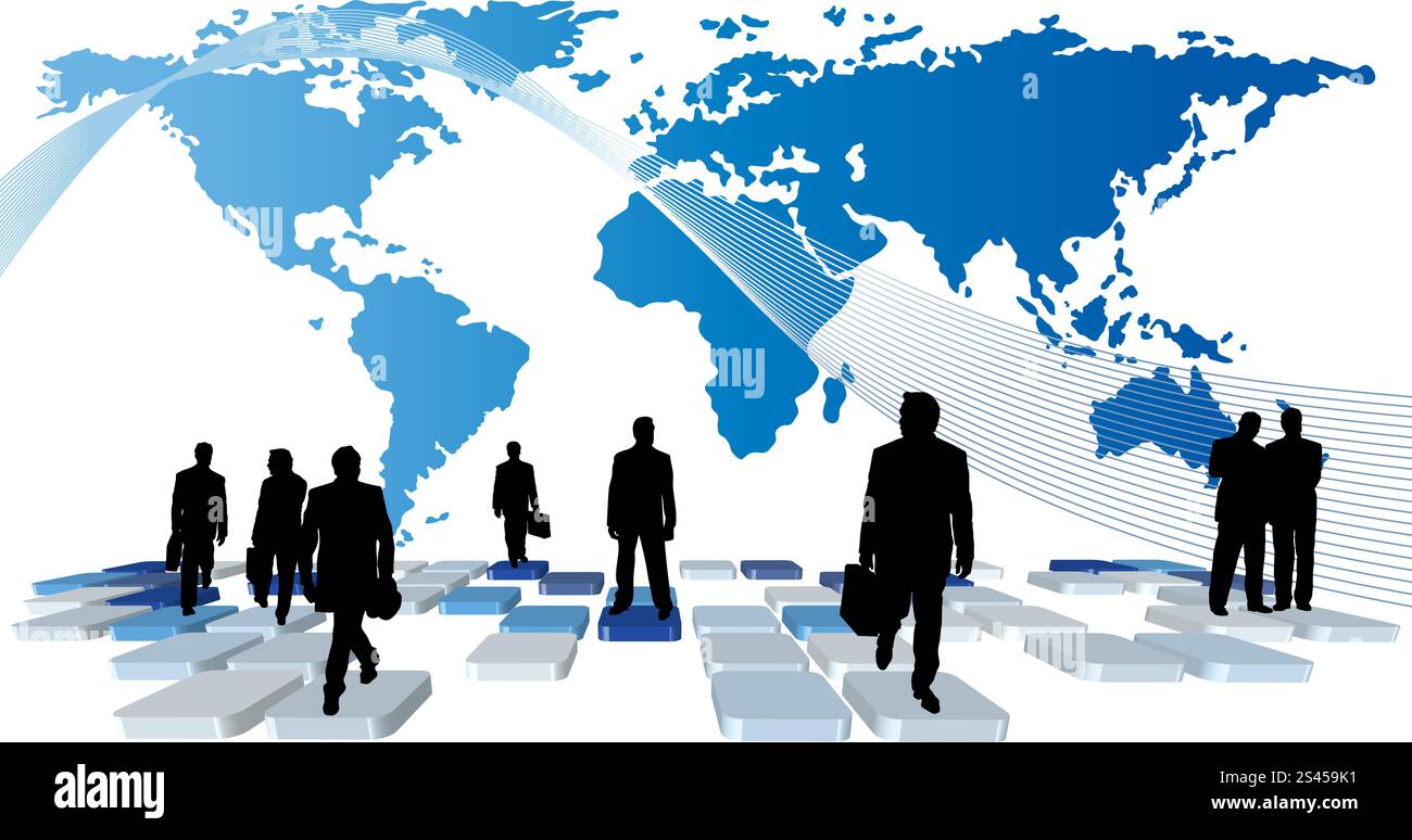 Abstract vector business metaphor theme for design use Stock Vector ...