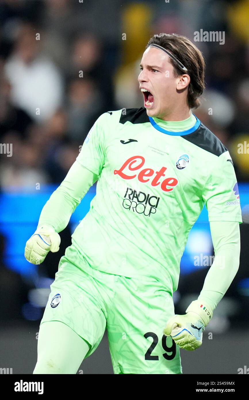 Riyadh, Saudi Arabia. 02nd Jan, 2025. Atalanta's goalkeeper Marco ...