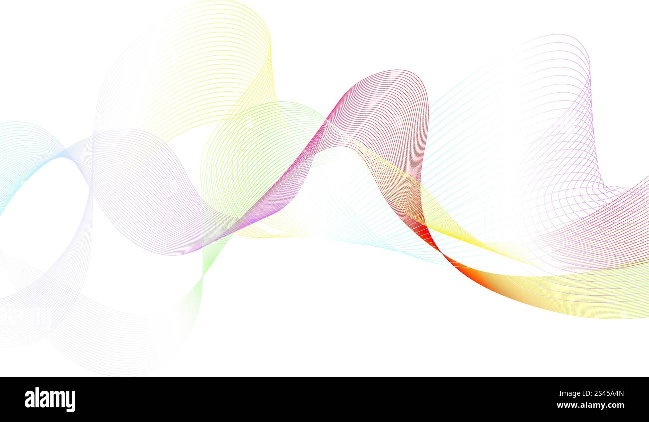Colourful lines background for design use. Vector illustration Stock ...