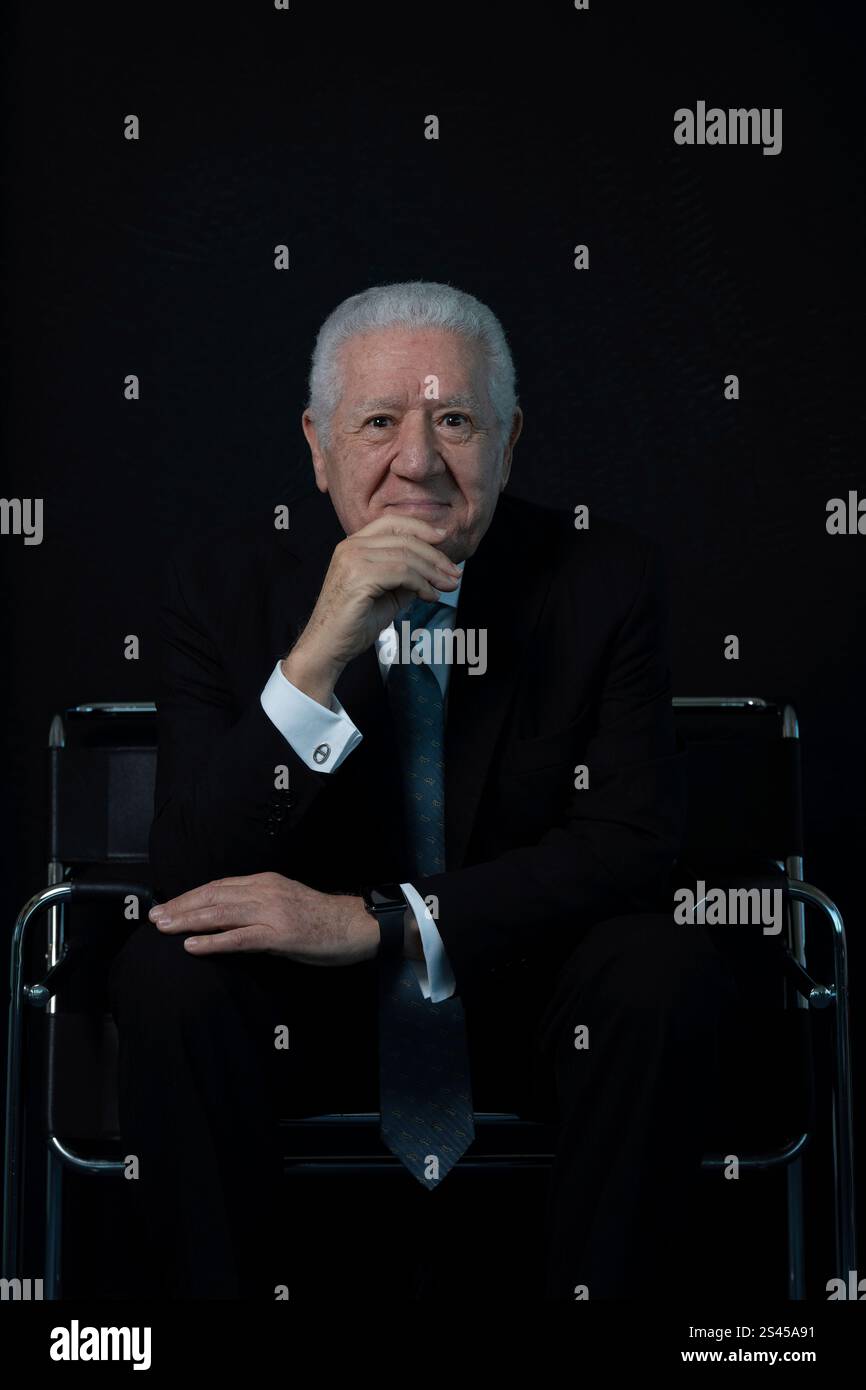 Advertiser Luis Bassat poses for Europa Press on January 9, 2025, in ...