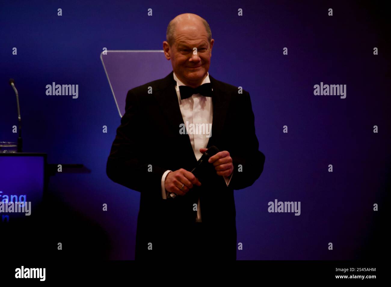 Cologne, Germany. January 09, 2025. Federal Chancellor Olaf Scholz (SPD ...
