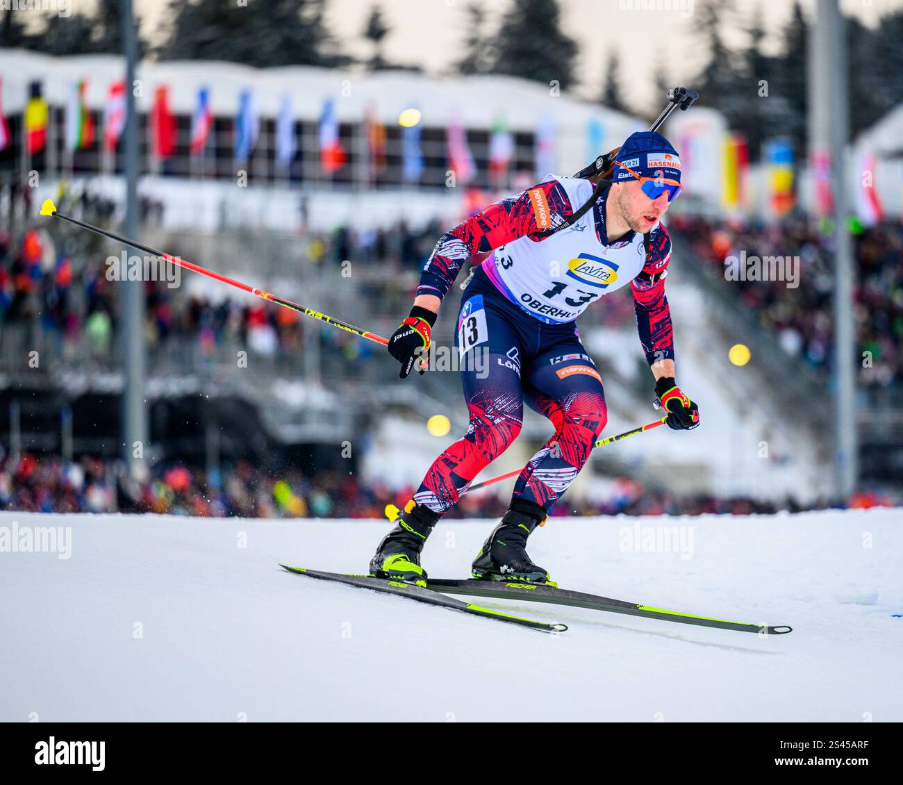 Komatz, David (AUT) #13 GER, Thueringen, BMW IBU Weltcup Biathlon ...