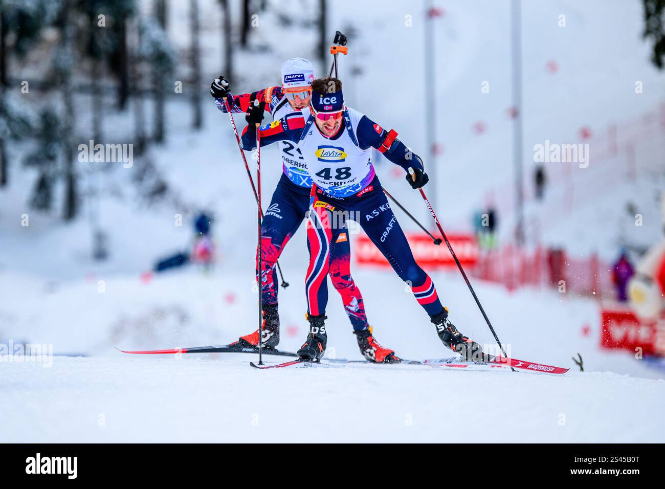Laegreid, Sturla Holm (NOR) #48 GER, Thueringen, BMW IBU Weltcup ...