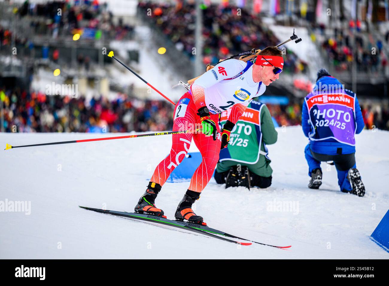 Badacz, Konrad (POL) #2 GER, Thueringen, BMW IBU Weltcup Biathlon ...