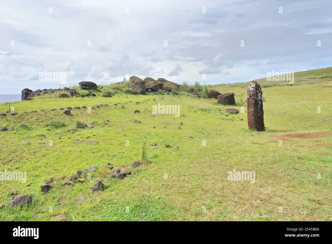 Ahu Vinapu archaeological site on Rapa Nui (Easter Island) in Eastern ...