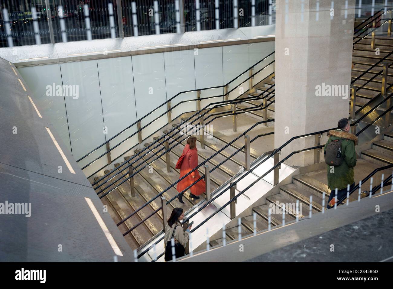 The new entrance to Old Street Underground station on Old Street ...