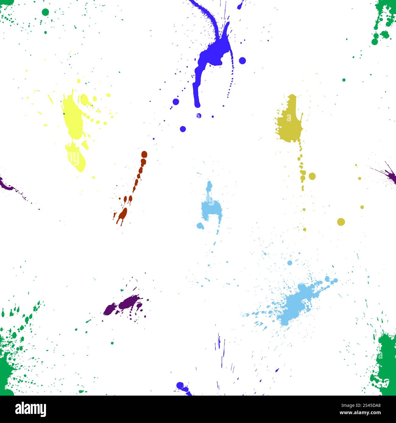 Abstract grunge vector seamless pattern. For easy making seamless ...