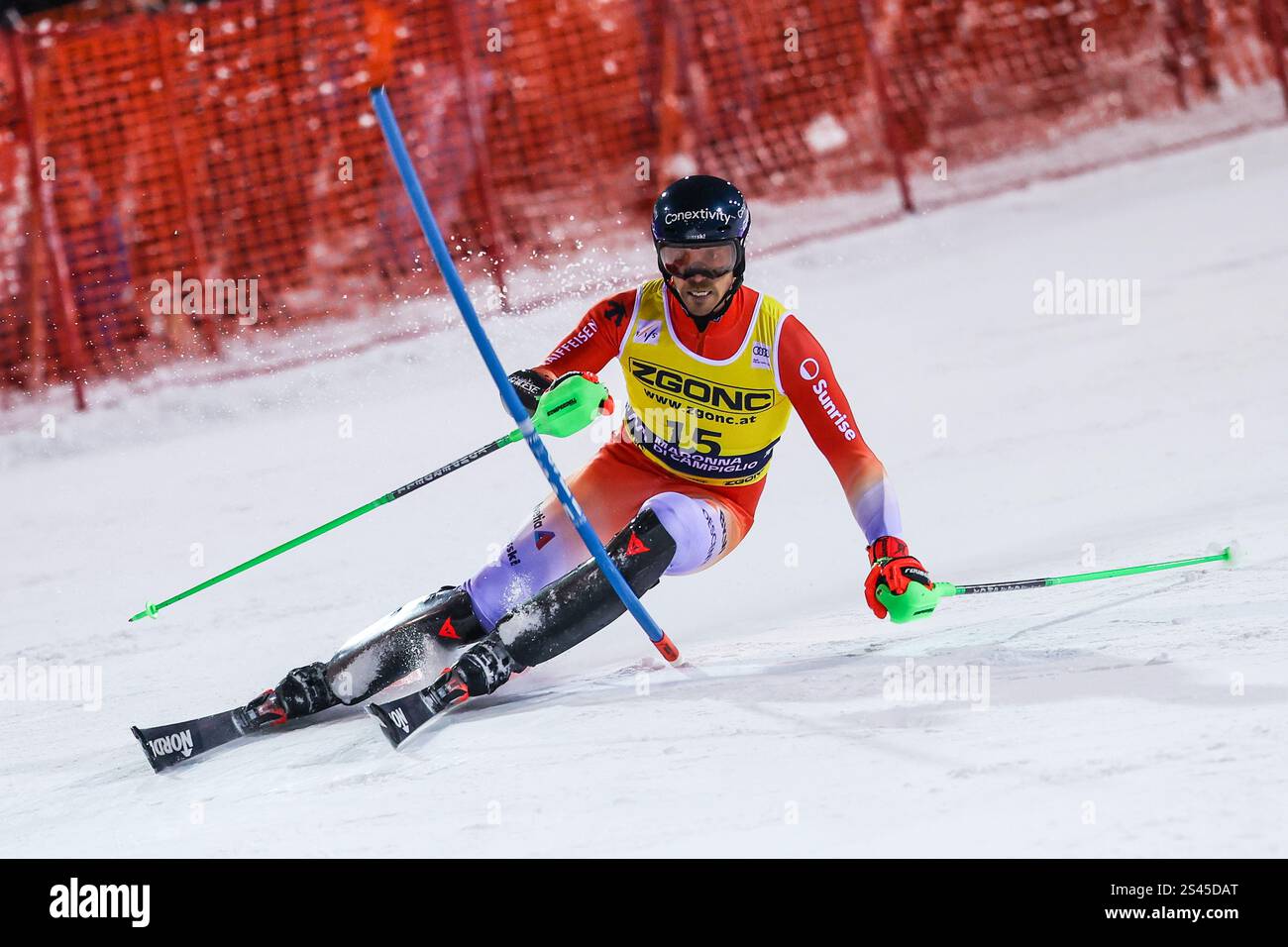Madonna Campiglio, Italy. 08th Jan, 2025. Marc Rochat of Switzerland ...
