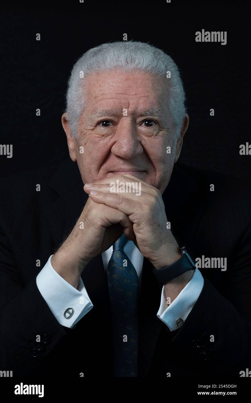 Advertiser Luis Bassat poses for Europa Press on January 9, 2025, in ...
