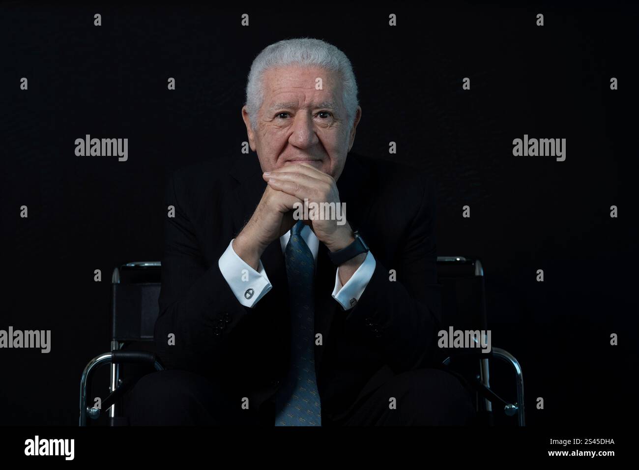 Advertiser Luis Bassat poses for Europa Press on January 9, 2025, in ...