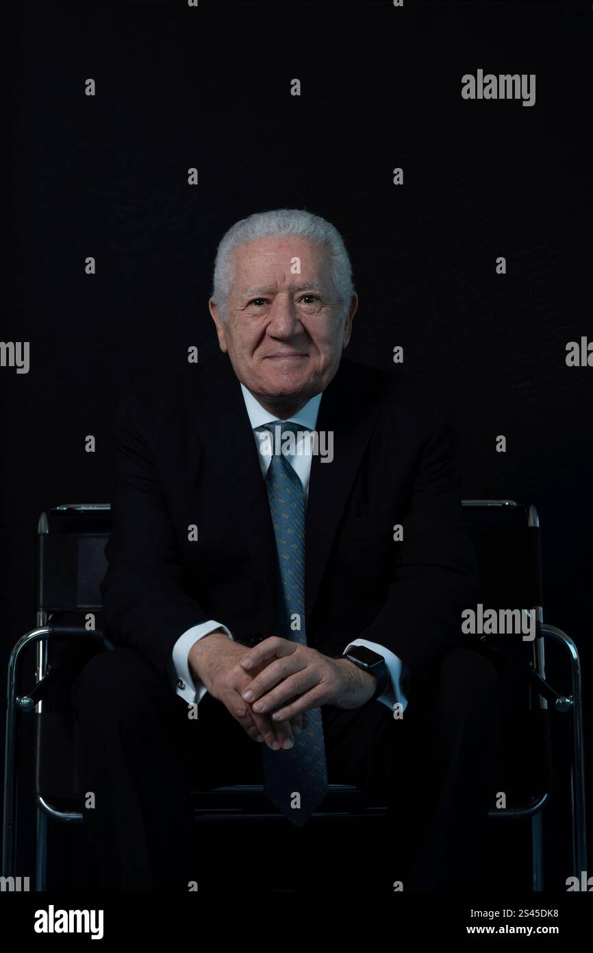 Advertiser Luis Bassat poses for Europa Press on January 9, 2025, in ...