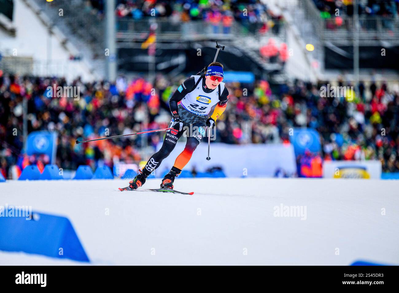 Oberhof, Deutschland. 10th Jan, 2025. Strelow, Justus (GER) #28 GER ...