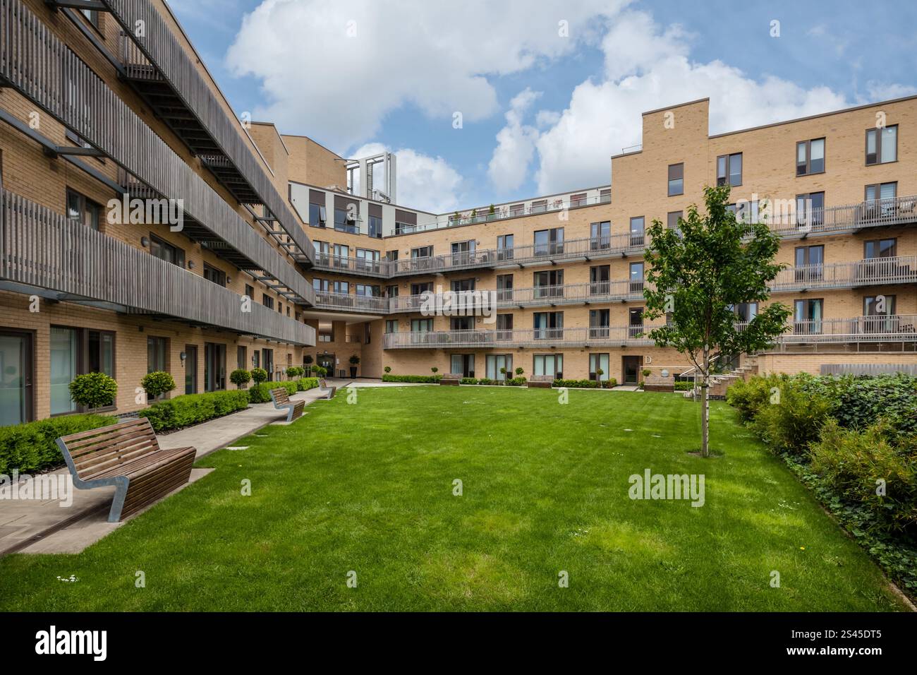 Cambridge, England - May 14 20128: External elevation of Cambridge ...