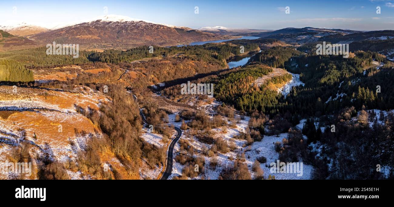 The Dukes Pass, Loch Lomond & The Trossachs National Park, Scotland, UK ...