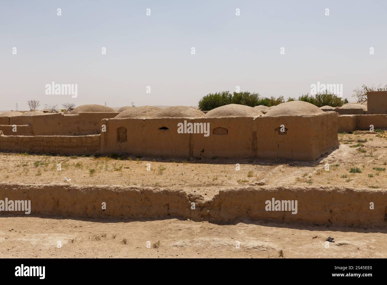 Adobe structures in Jowzjan Province reflect the rich cultural heritage ...