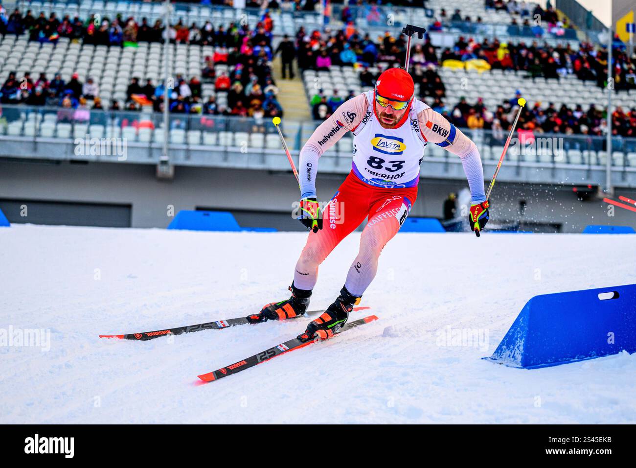 Danuser, Dajan (SUI) #83 GER, Thueringen, BMW IBU Weltcup Biathlon ...