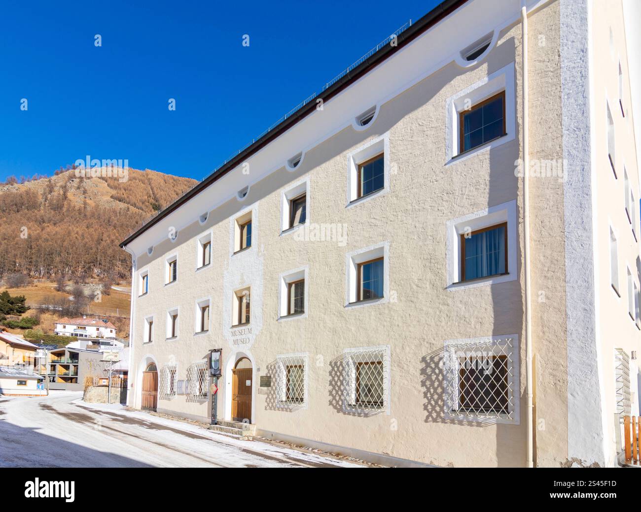 museum Graun im Vinschgau Vinschgau Trentino-South Tyrol Italy Stock ...