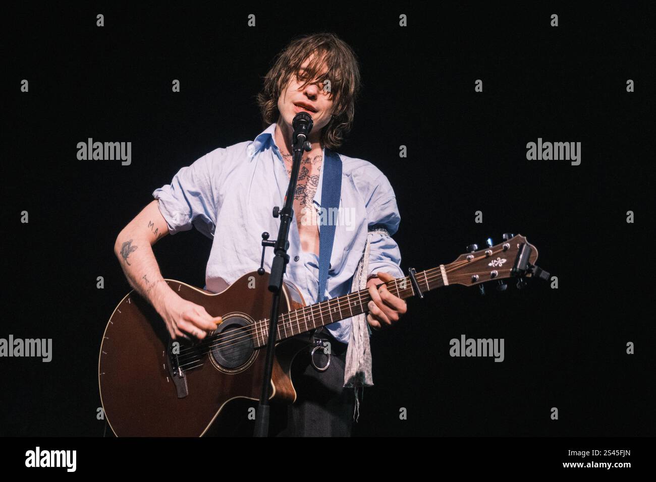 Copenhagen, Denmark. 09th, January 2025. The Danish singer, songwriter ...