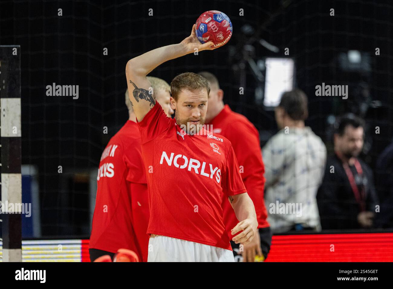 Copenhagen, Denmark. 09th, January 2025. Simon Pytlick of Denmark is ...