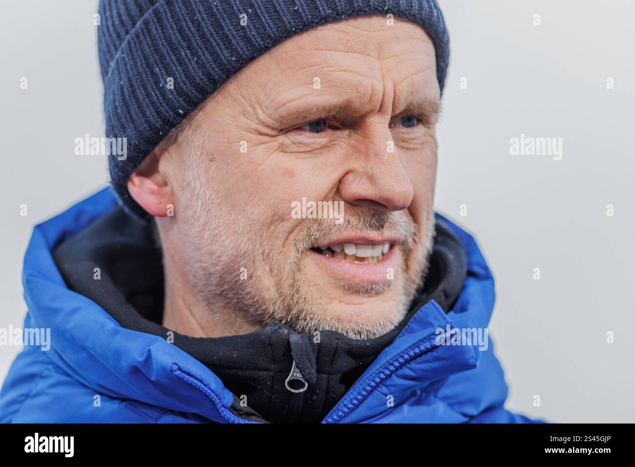 Oberhof, Deutschland. 10th Jan, 2025. Alexander Ruda (ZDF Moderator ...