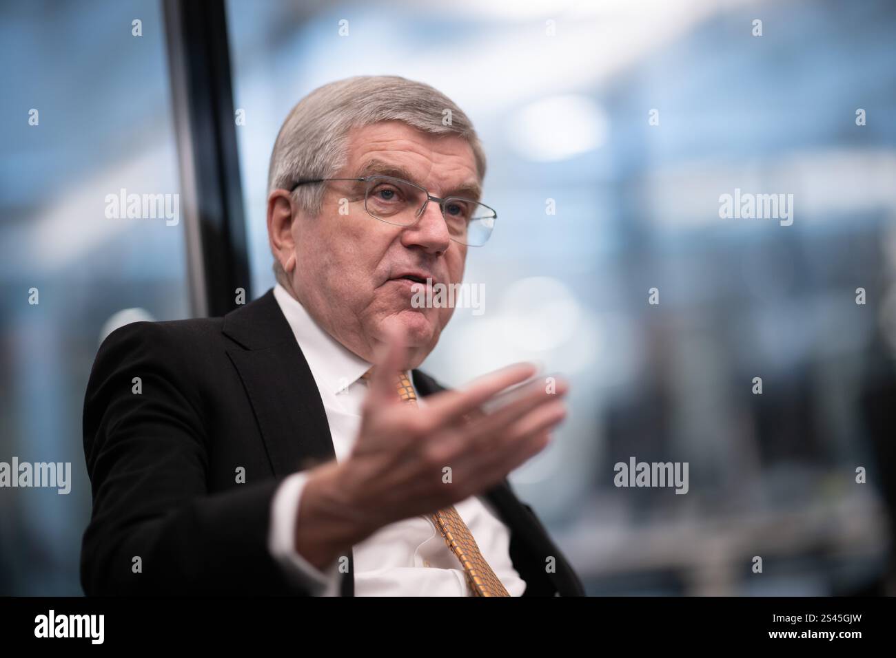 Berlin, Germany. 10th Jan, 2025. Thomas Bach, President of the ...