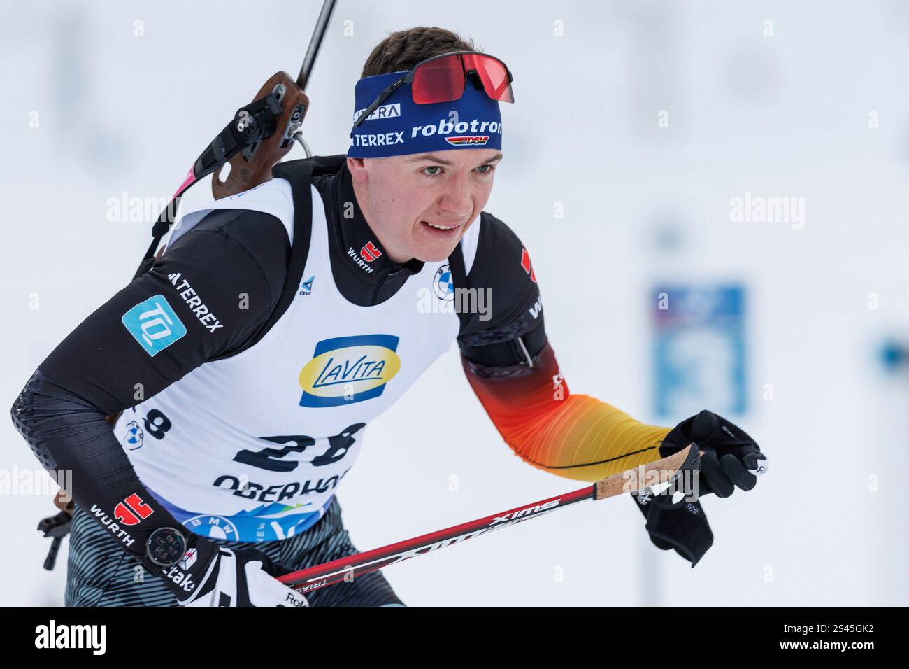Justus Strelow (GER, Deutschland), 10.01.2025, Oberhof (Deutschland ...
