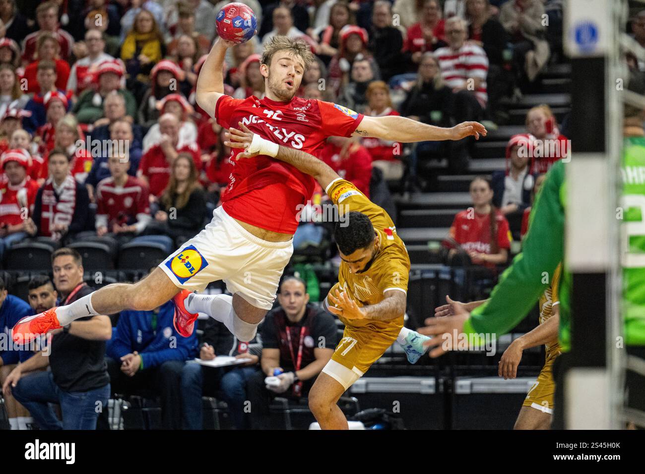 Copenhagen, Denmark. 09th, January 2025. Thomas Arnoldsen (42) of ...