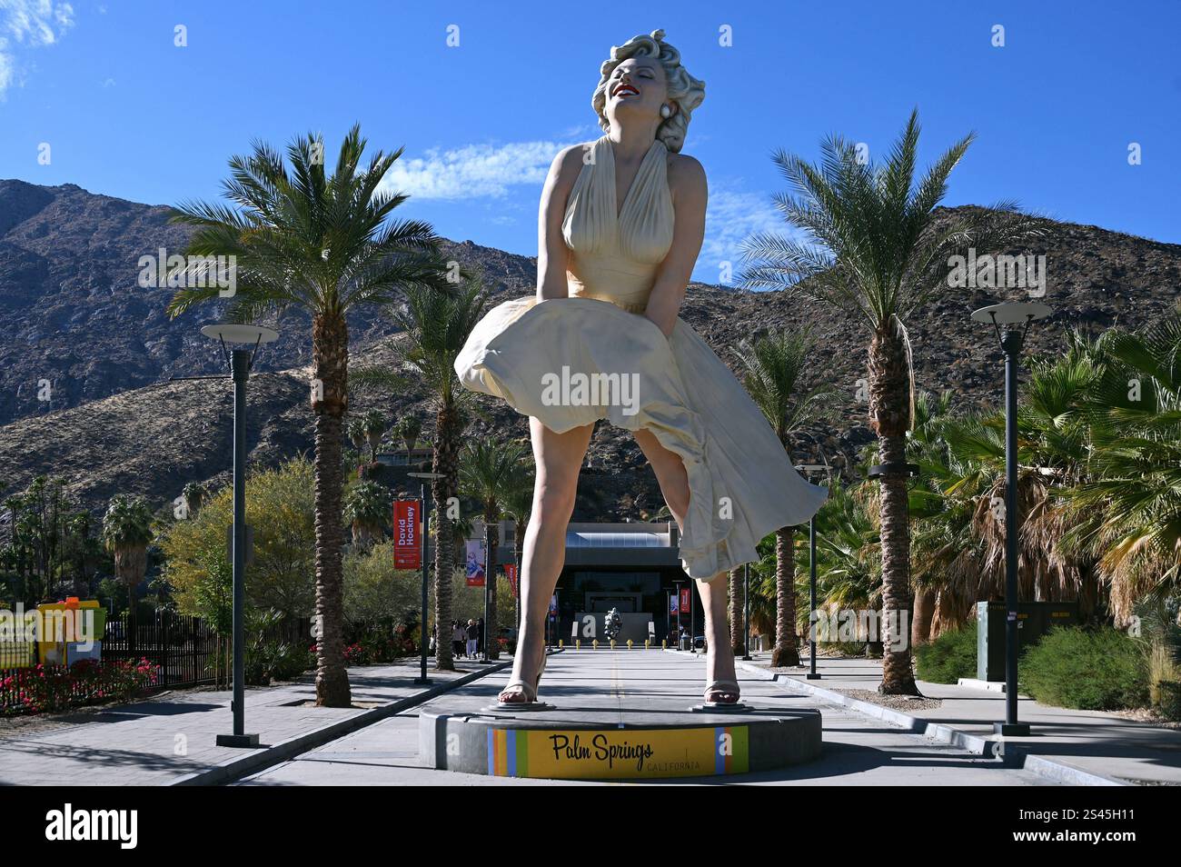 Statue Forever Marilyn In Palm Springs California Usa Forever