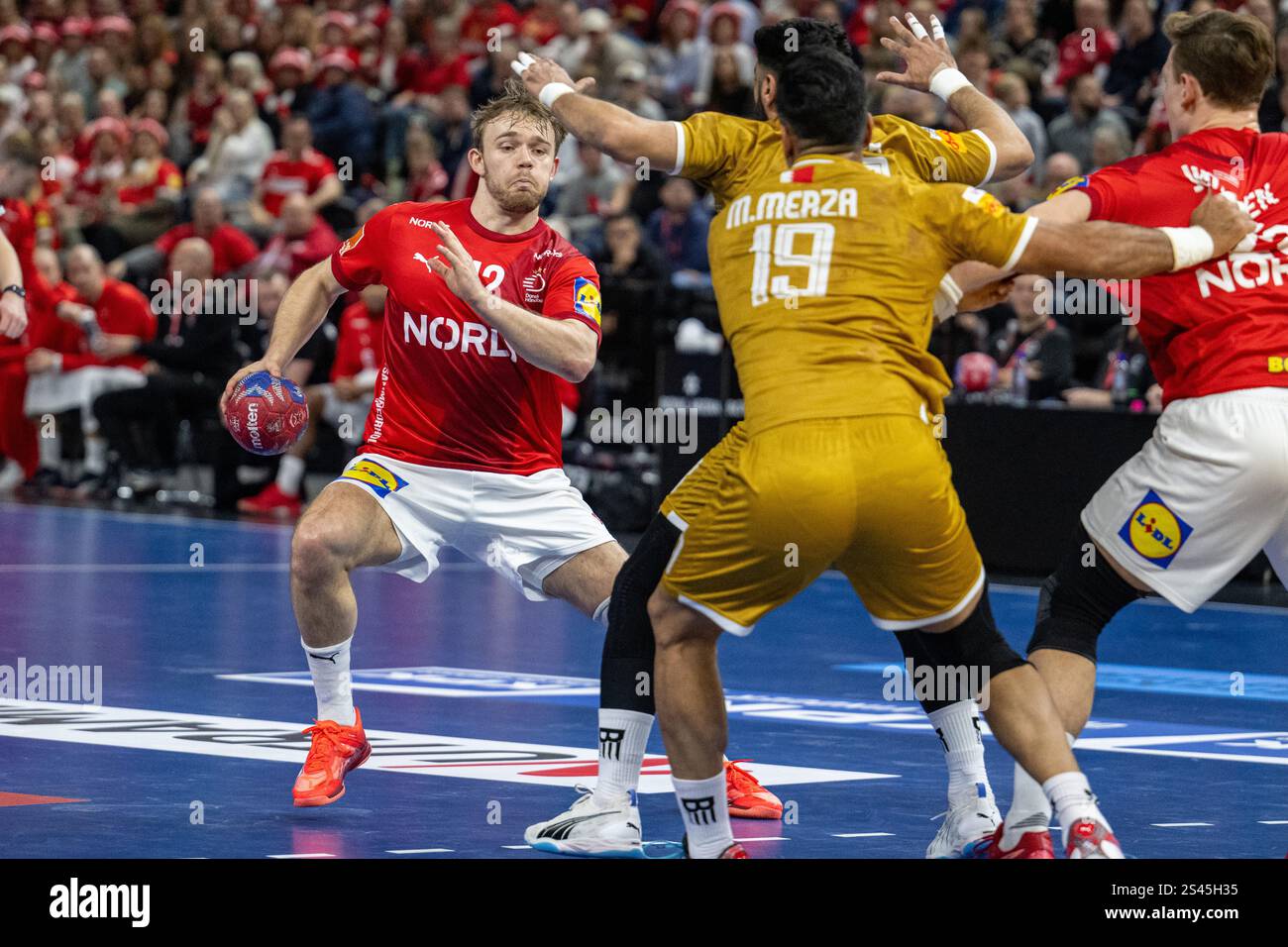 Copenhagen, Denmark. 09th, January 2025. Thomas Arnoldsen (42) of ...