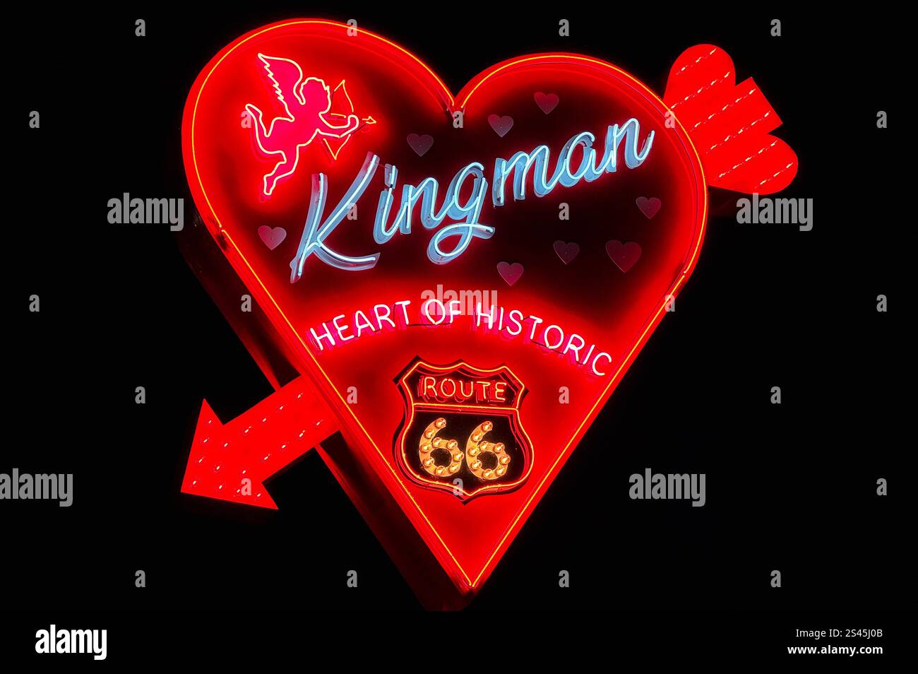 Kingman neon sign, Kingman, Arizona, USA *** Kingman neon sign, Kingman ...