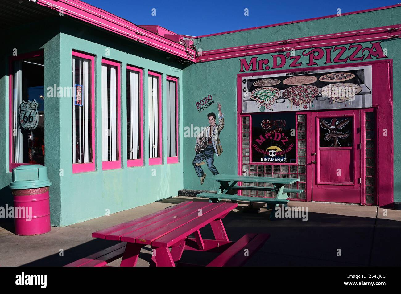 Mr. Dz historic Route 66 Diner, Kingman, Arizona, USA *** Mr D z ...