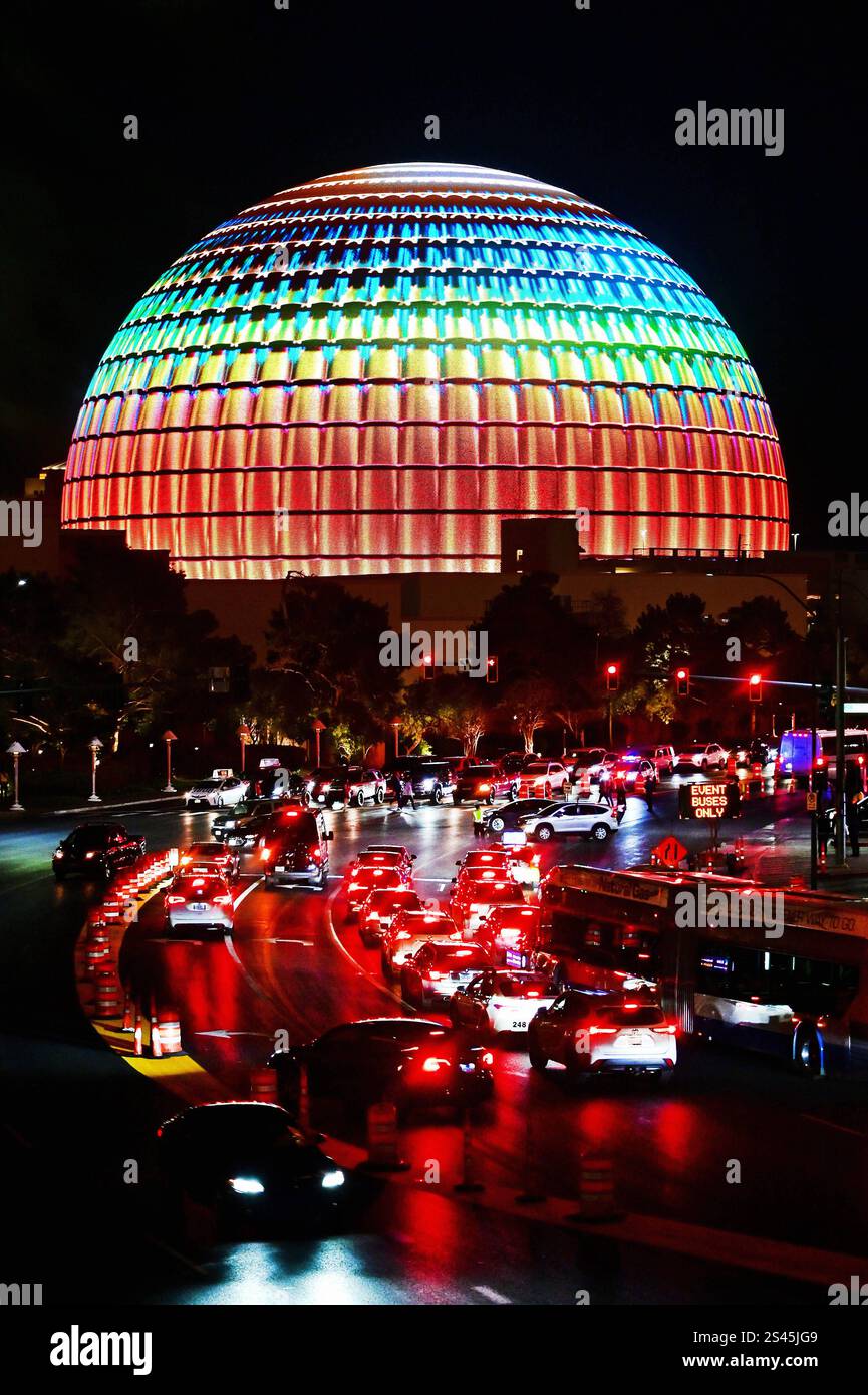 Concert venue The Sphere, Las Vegas, Nevada, USA *** Concert venue The ...