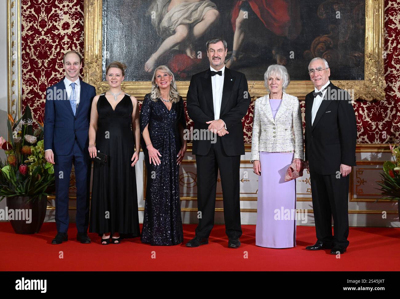 Munich, Germany. 10th Jan, 2025. Bavarian Prime Minister Markus Söder ...