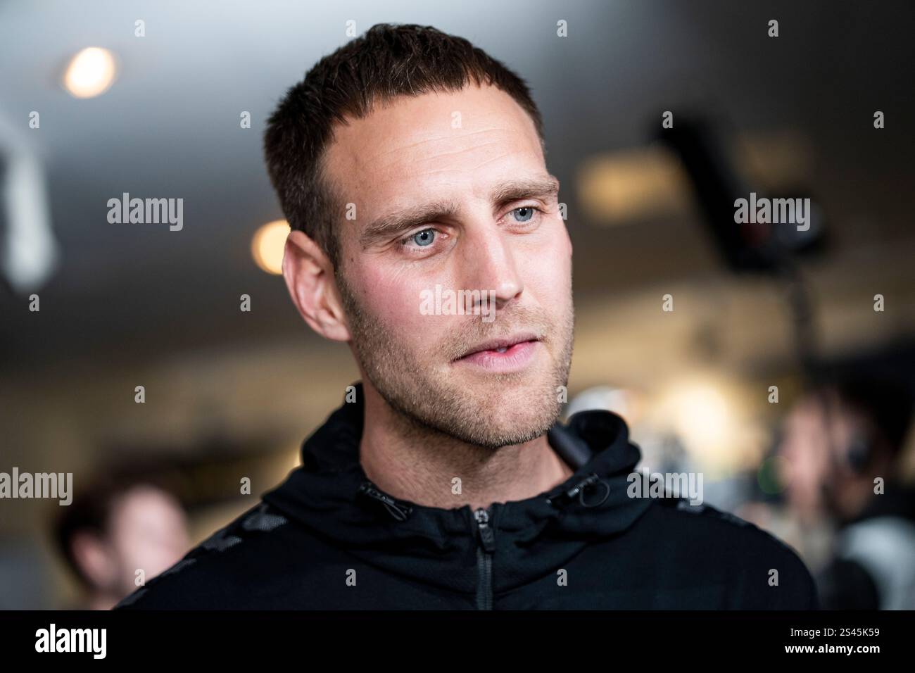 Broendby, Denmark. 10th Jan, 2025. Frederik Birk, new head coach for ...