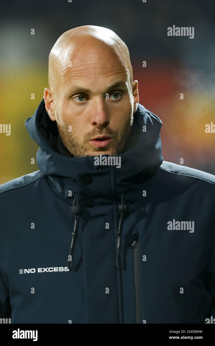 Sittard, Netherlands. 10th Jan, 2025. SITTARD, Fortuna Sittard Stadium ...