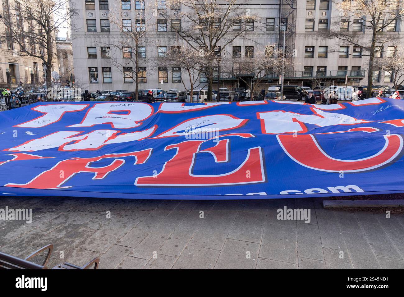 New York, New York, USA. 10th Jan, 2025. Handful of President-elect ...