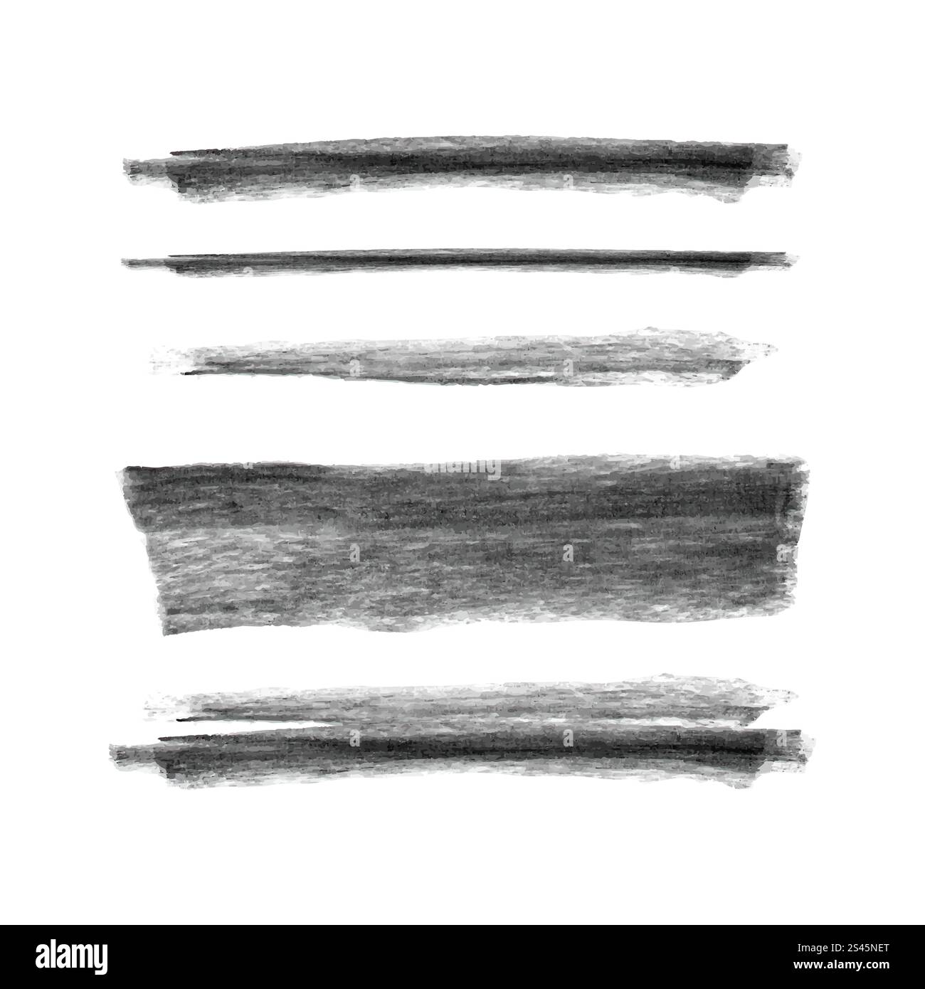 Collection of hand drawn chalk marks texture isoalted on white ...